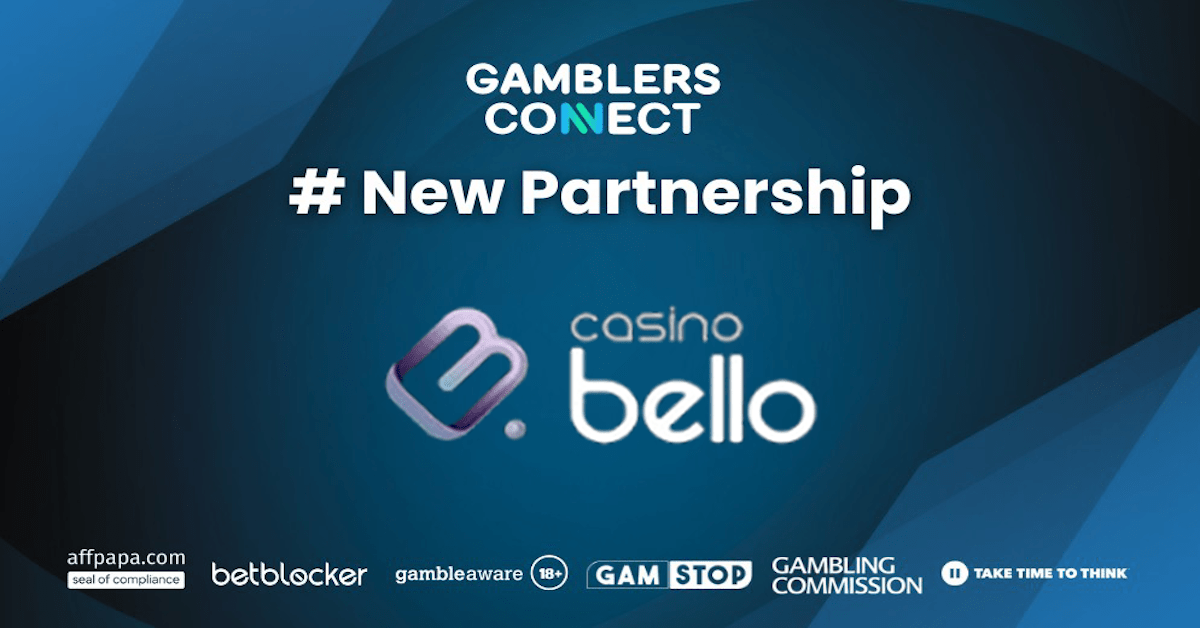 CasinoBello & Gamblers Connect Enter New Partnership